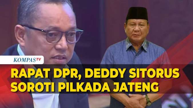 Rapat Komisi II DPR, Deddy Sitorus PDIP Soroti Dukungan Prabowo di ...