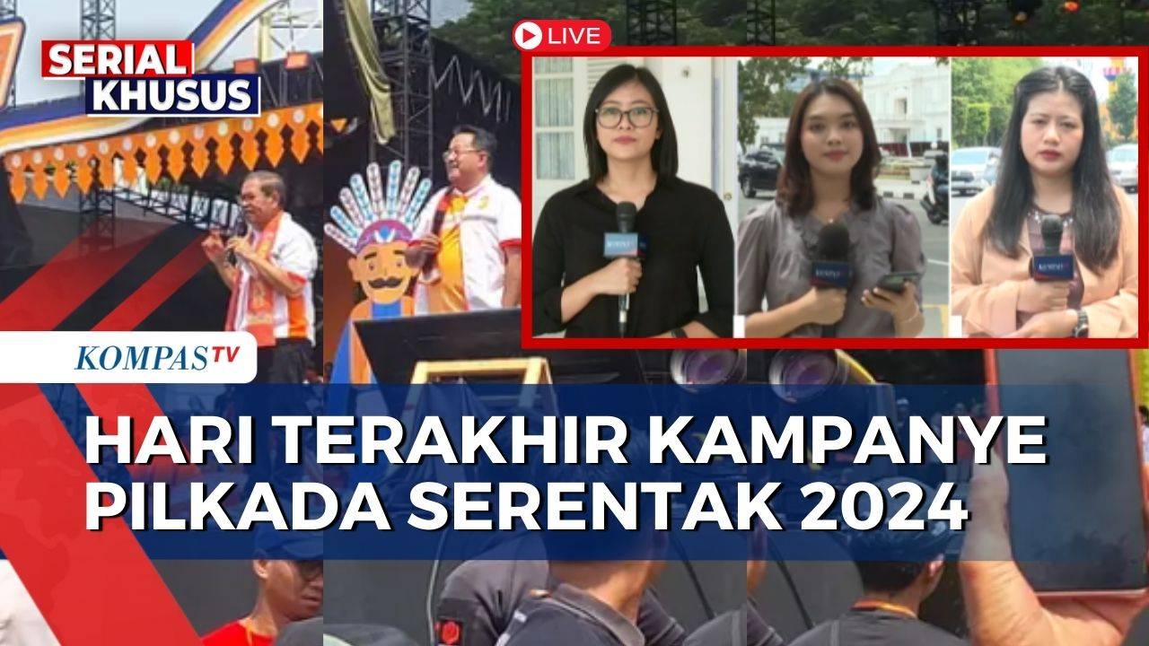 Video: Hari Terakhir Kampanye Pilkada Serentak 2024, Begini Situasi di Jakarta, Semarang dan Medan