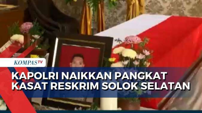 Kapolri Beri Penghargaan dan Kenaikan Pangkat Anumerta ke AKP Ryanto ...