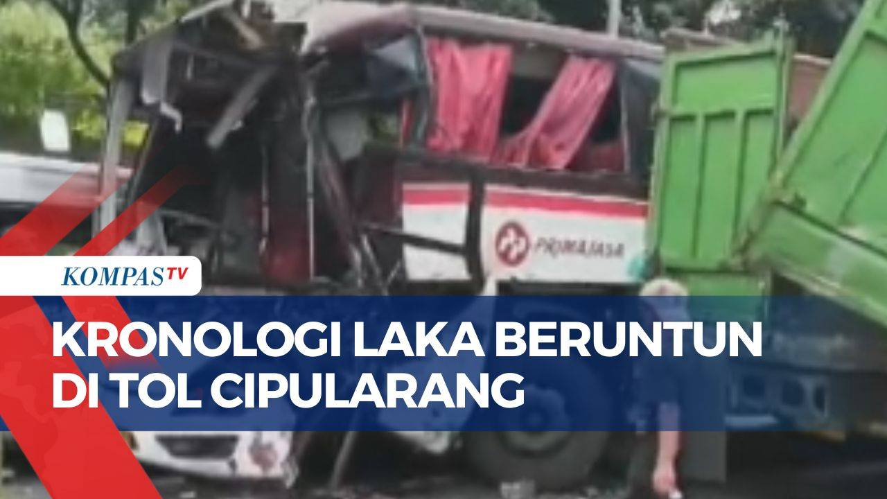 Video: Kronologi Lengkap Kecelakaan Beruntun Tol Cipularang, 5 Kendaraan Jadi Korban