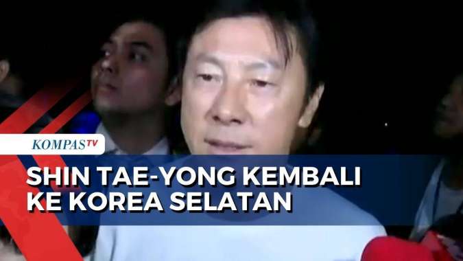 Shin Tae-yong Pulang ke Korea Selatan, Ucapkan Perpisahan untuk Indonesia