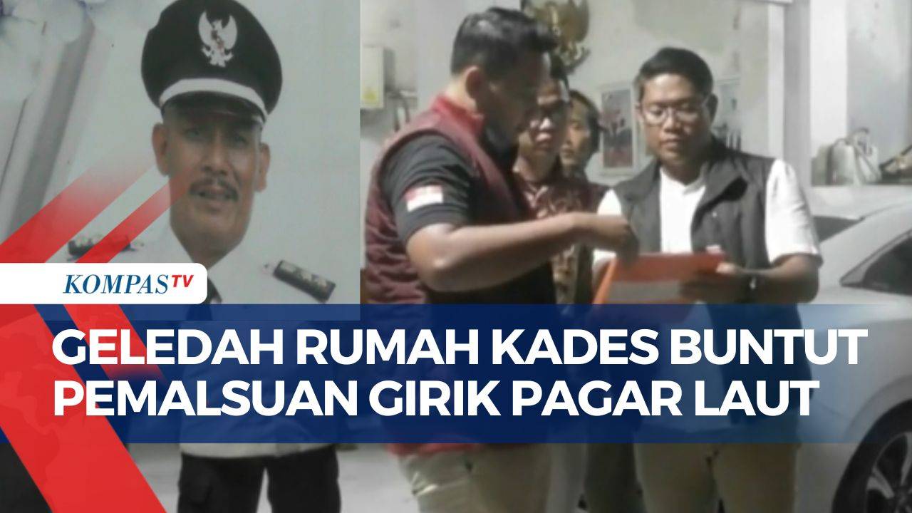 Video: Usut Dokumen Palsu Pagar Laut Tangerang, Polisi Geledah Rumah Kades Kohod: Ada Bukti Apa?