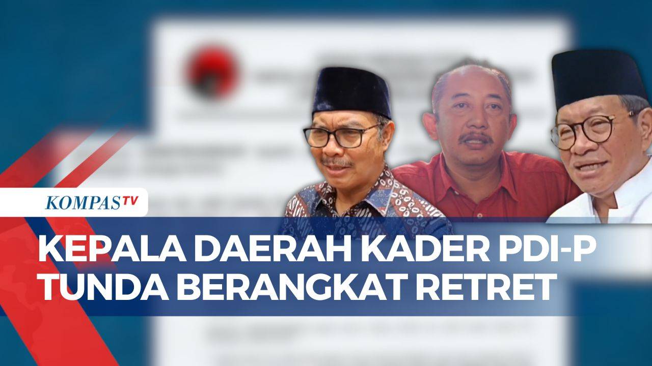 Video: Sederet Nama Kepala Daerah Kader PDI-P Tunda Ikut Retret usai Edaran Instruksi Megawati