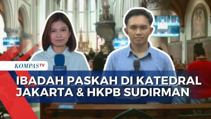 Paskah 2025: Misa Pontifikal di Katedral Jakarta dan Ibadah Buha-Buha Ijuk di HKBP Sudirman