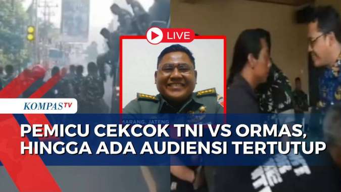 [FULL] Fakta Video Viral Cekcok TNI dan Ormas di Magelang, Ada Audiensi Tertutup?