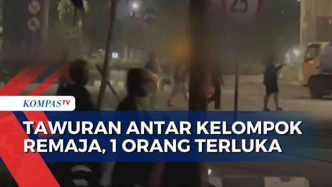 Tawuran Dua Kelompok Remaja di Jatinegara, Satu Korban Terluka Akibat Sajam