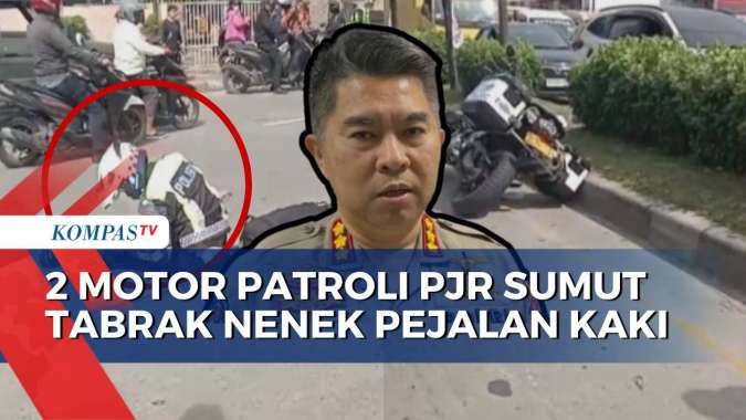 Insiden Motor PJR Polda Sumut Serempet Nenek di Medan, Polisi Lakukan ...