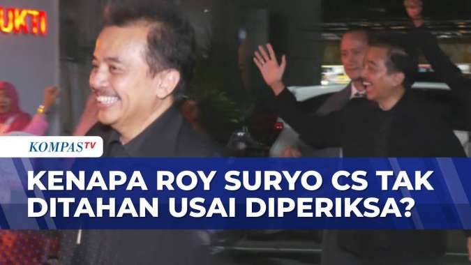 Alasan Roy Suryo CS Tak Ditahan Usai Diperiksa Sebagai Tersangka Kasus ...