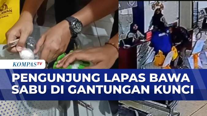 Petugas Temukan Sabu di Gantungan Kunci yang Dibawa Pengunjung Lapas ...