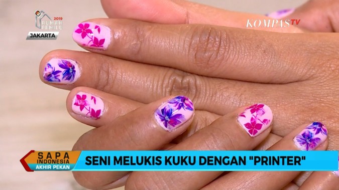Proses Terbaru, Seni Melukis Kuku dengan "Printer"