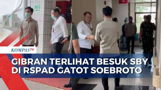 Wapres Gibran Jenguk SBY di RSPAD Gatot Soebroto, Kondisinya Mulai ...