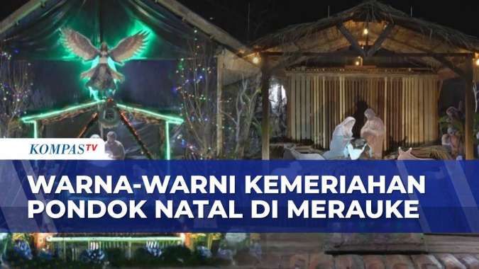 Kreativitas Warga Warnai Natal: Dari Pondok Natal Merauke hingga Pohon ...