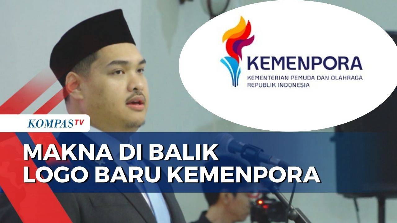 Video: Luncurkan Logo Baru Kemenpora, Dito Ariotedjo Beberkan Makna ...