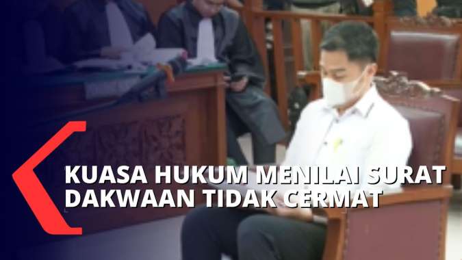 Akbp Arif Rachman Minta Majelis Hakim Tolak Surat Dakwaan Jaksa Ini
