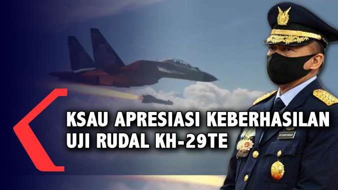 KSAU Apresiasi Penerbang TNI AU yang Berhasil Uji Tembak Rudal Kh-29TE