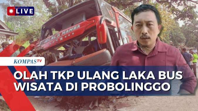Update Kondisi Korban dan Olah TKP Kecelakaan Bus Wisata di Probolinggo ...