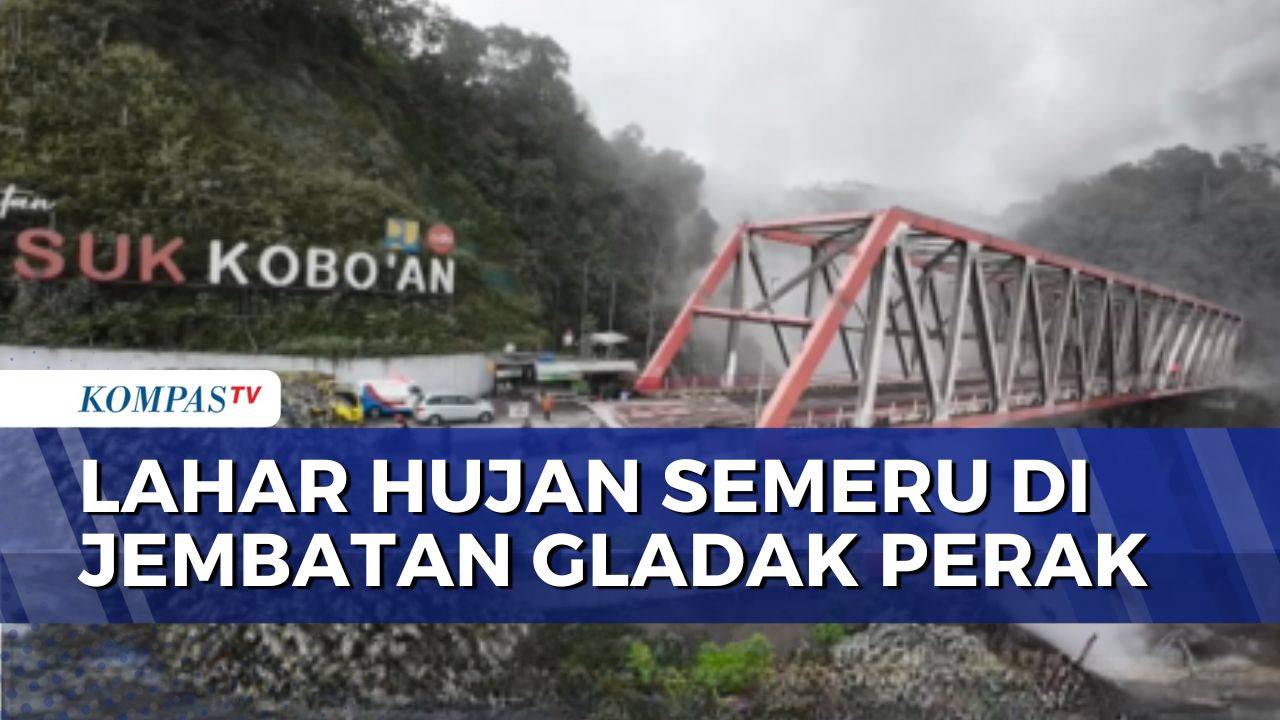 Video: BNPB Pantau Aliran Lahar Hujan Semeru di Jembatan Gladak Perak ...