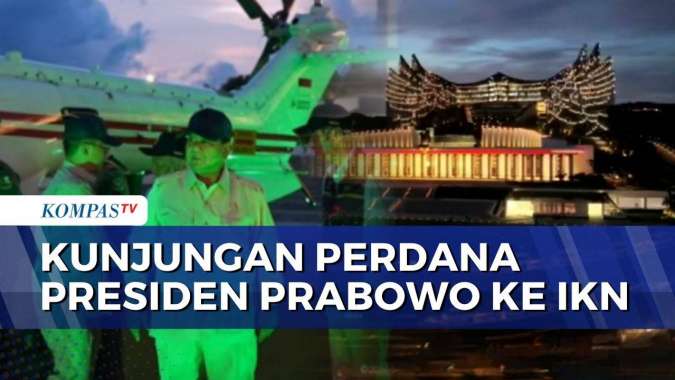 Perdana ke IKN sebagai Presiden, Prabowo Disambut Kepala Otorita IKN ...