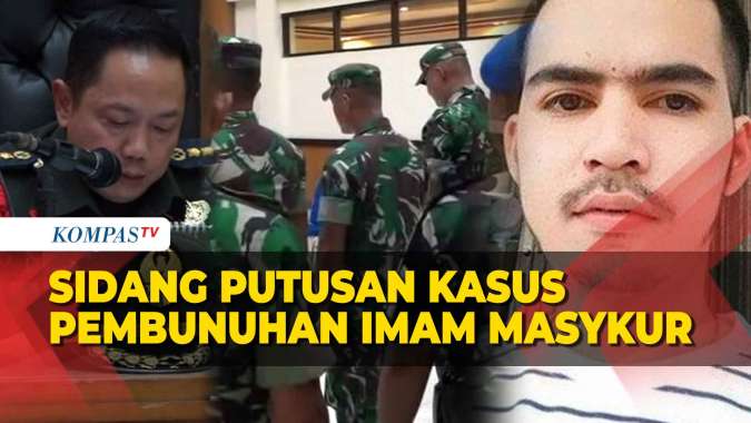 Tok! 3 Paspampres Pembunuh Imam Masykur Divonis Penjara Seumur Hidup