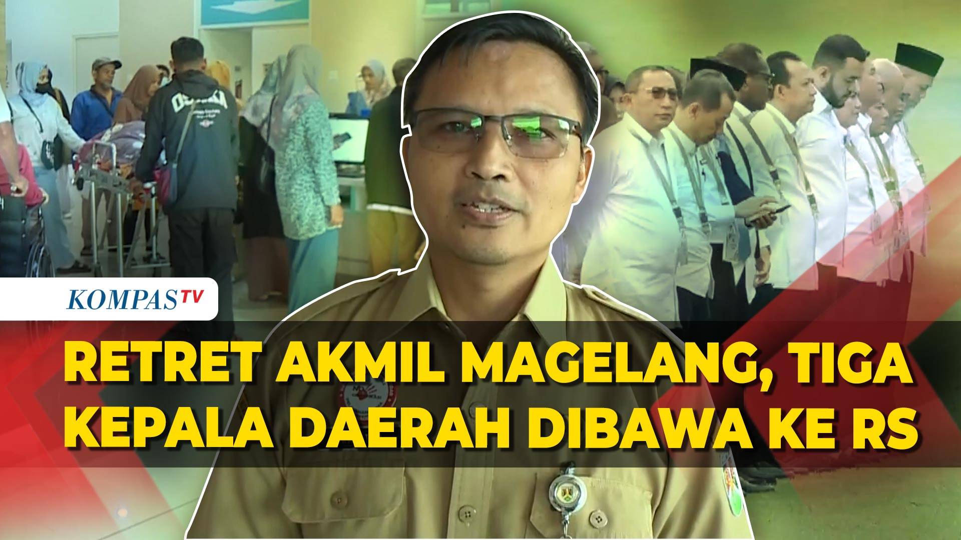 Video: Tiga Kepala Daerah Peserta Retret Akmil Magelang Dilarikan ke RS, Begini Kondisinya