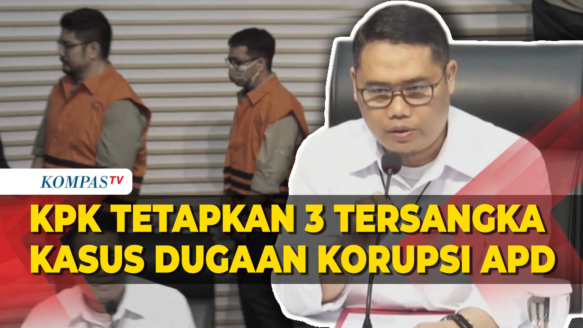 Video: [FULL] Pernyataan KPK soal Penetapan 3 Tersangka Kasus Dugaan Korupsi APD Covid-19 Tahun 2020