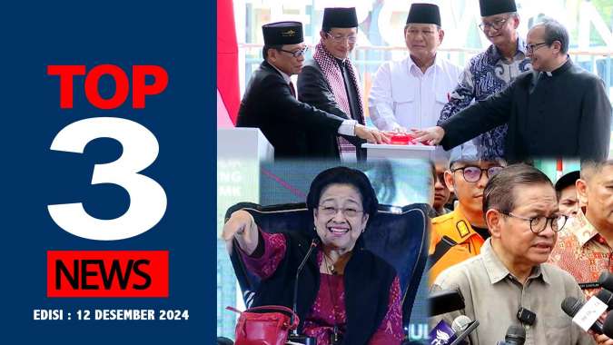 Terowongan Silaturahim Diresmikan, Megawati Diundang ke HUT Golkar, Pramono soal Pilkada [TOP3NEWS]