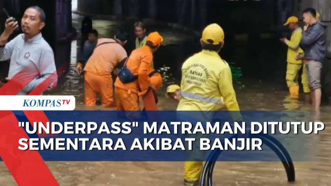 Sempat Surut, Underpass Matraman Kembali Banjir, Petugas: Pompa Tak ...