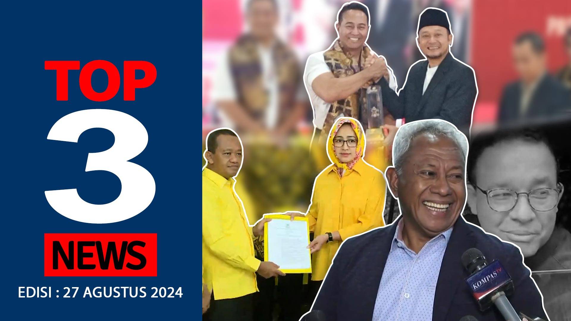 Video: Andika-Hendrar Daftar Pertama, Bahlil Akhirnya Usung Airin-Ade ...