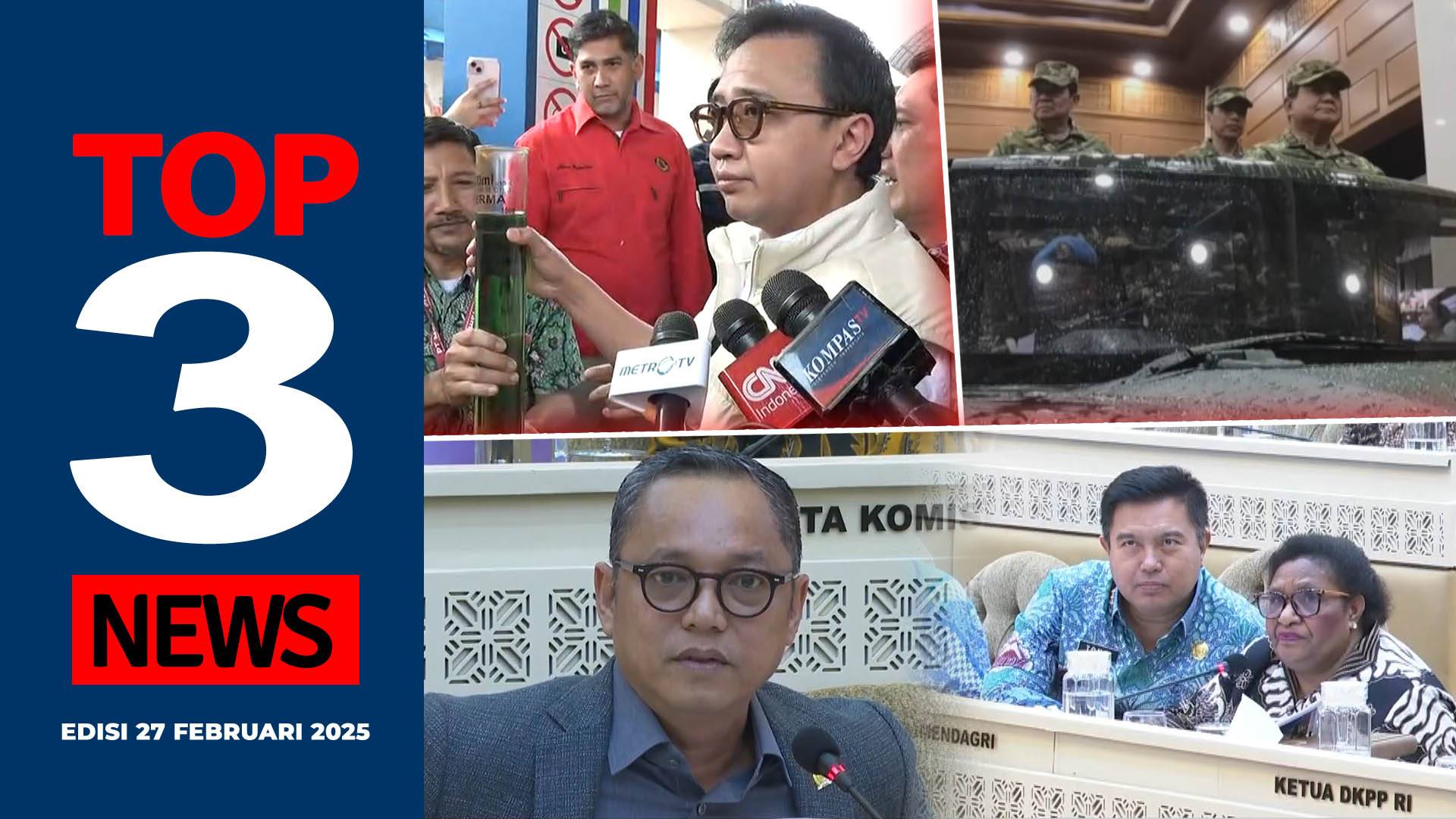 Video: Prabowo Parade Senja, DPR Sidak Pertamina, Rapat KPU hingga ...