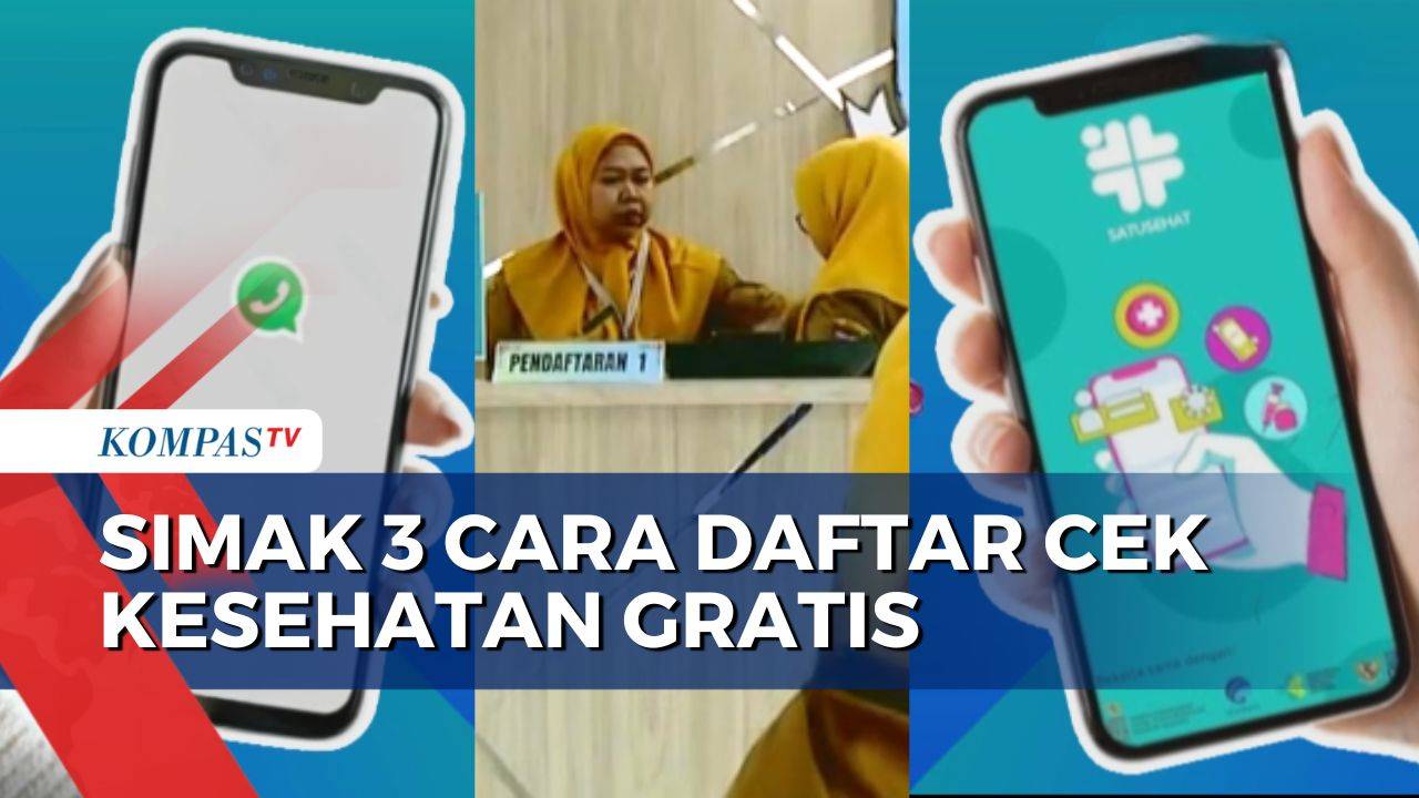 Video: 3 Cara Cek Kesehatan Gratis, dari Aplikasi Hingga Datang ...
