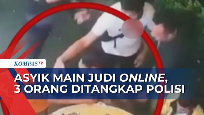 Asyik Main Judi "Online" saat Razia, 3 Orang di Nias Sumut Ditangkap Polisi