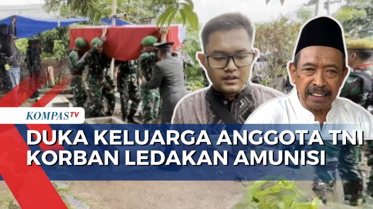 Video: Duka keluarga anggota TNI Korban Ledakan Amunisi Garut