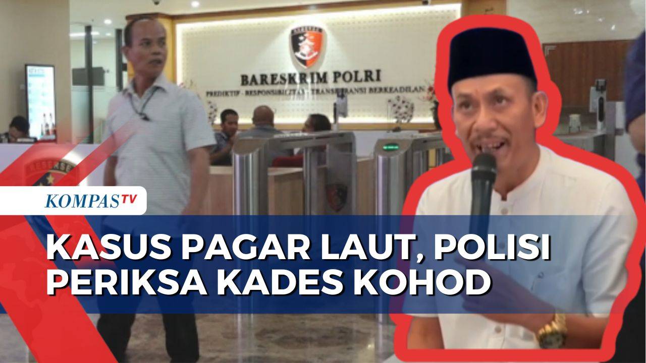 Video: Kasus Sertifikat Palsu Pagar Laut Tangerang, Polisi Periksa Kades Kohod dan 3 Tersangka Lain