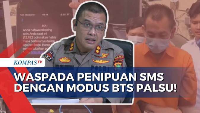 2 WN Malaysia Ditangkap di Kasus Penipuan SMS Modus BTS Palsu, Polisi Ungkap Fakta ini