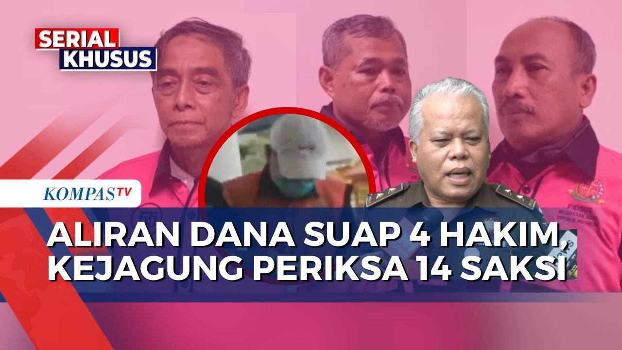 Video: Kejagung Usut Aliran Dana Suap 4 Hakim Vonis Lepas Korupsi CPO ...