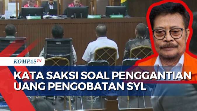 Saksi Sidang Korupsi Eks Mentan Ungkap Ada Penggantian Uang Pengobatan Anak SYL