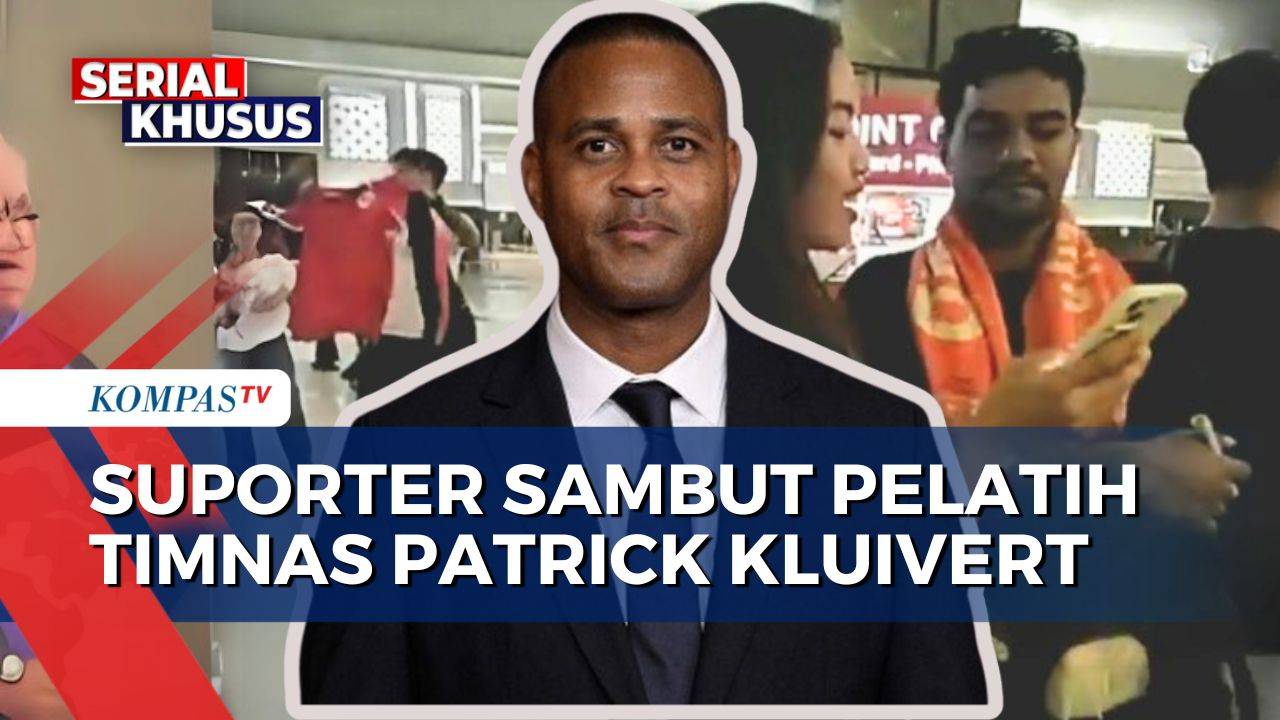 Video: Patrick Kluivert Tiba di Indonesia, Suporter Timnas Sambut di Bandara Soekarno-Hatta| STY OUT