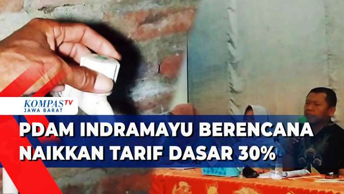 Warga Indramayu Tolak Rencana Kenaikan Tarif Dasar PDAM