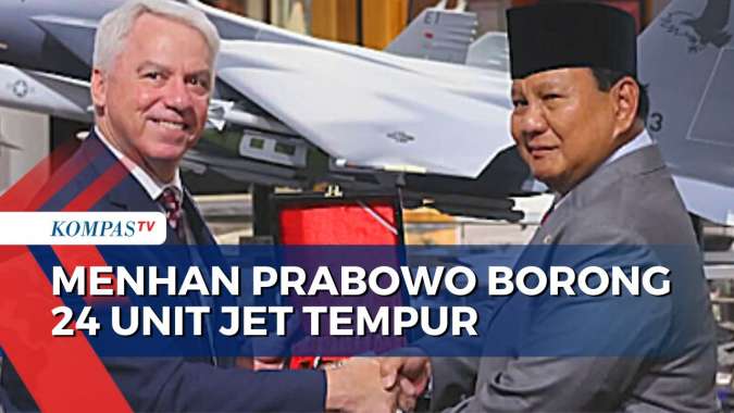 Menhan Prabowo Borong 24 Unit Jet Tempur F-15EX Buatan Boeing