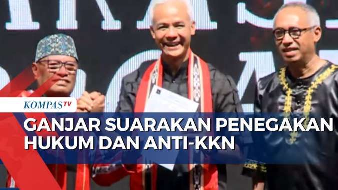 Hadiri Deklarasi Dukungan Ganjar Pranowo Suarakan Penegakan Hukum Dan