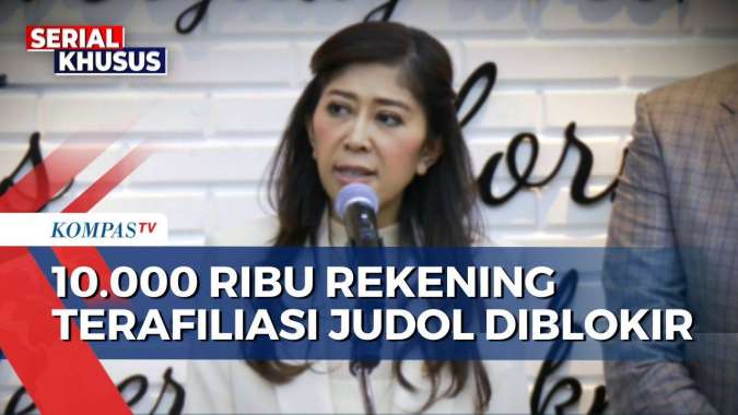 Kasus Judol, Kementerian Komdigi Blokir 10 Ribu Rekening dan Pecat 10 ...