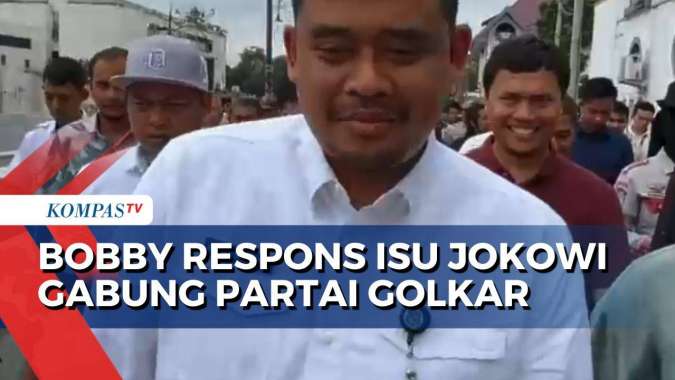 Bobby Respons Isu Jokowi Gabung Partai Golkar: Setahu Saya Enggak Masuk