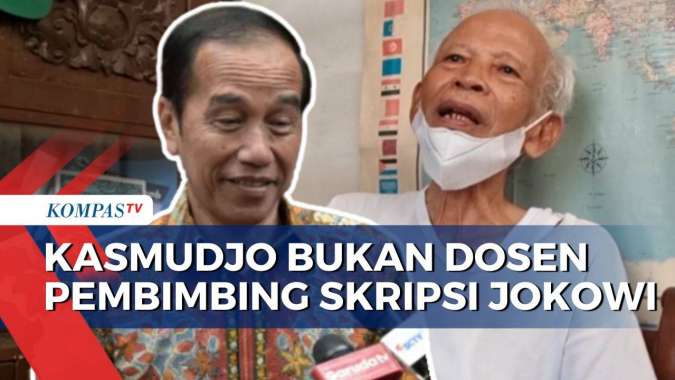 Kasmudjo Pastikan Dirinya Bukan Dosen Pembimbing Skripsi Jokowi
