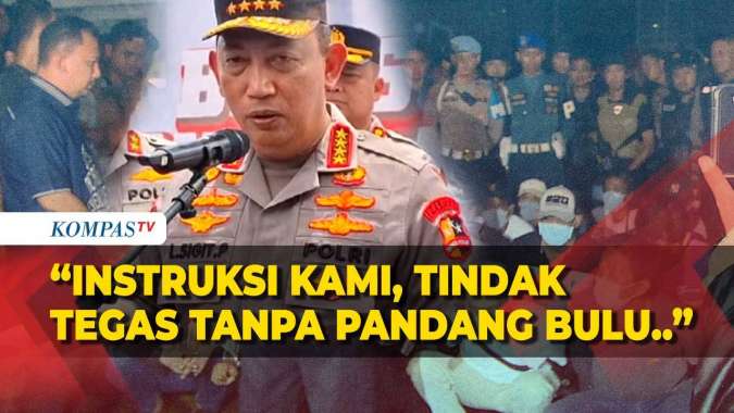 Kapolri soal Aksi Premanisme: Instruksi Kami, Tindak Tegas Tanpa Pandang Bulu!
