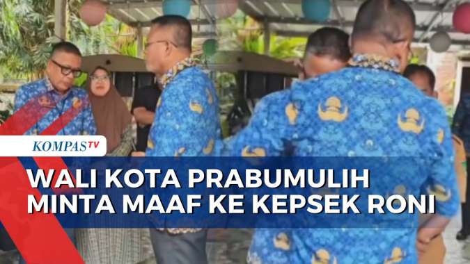 Viral Kasus Kepsek Roni, Wali Kota Prabumulih Minta Maaf dan Beri Sepeda Listrik | KOMPAS SIANG
