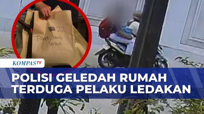 Terbaru! Polisi Geledah Rumah Terduga Pelaku Ledakan SMAN 72, Sejumlah ...