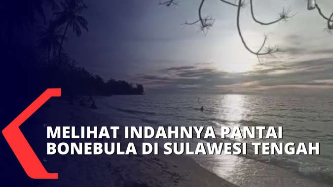 Pantai Bonebula Simpan Banyak Keindahan Alam Sulawesi Tengah