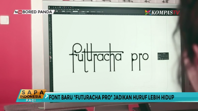 Font Baru Futuracha Pro Jadikan Huruf Lebih Hidup