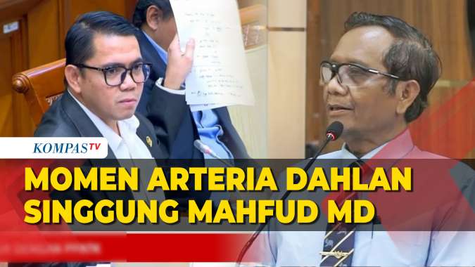 Arteria Dahlan Cecar PPATK dan Singgung Peran Mahfud MD Soal Bocoran Rp 349 Triliun