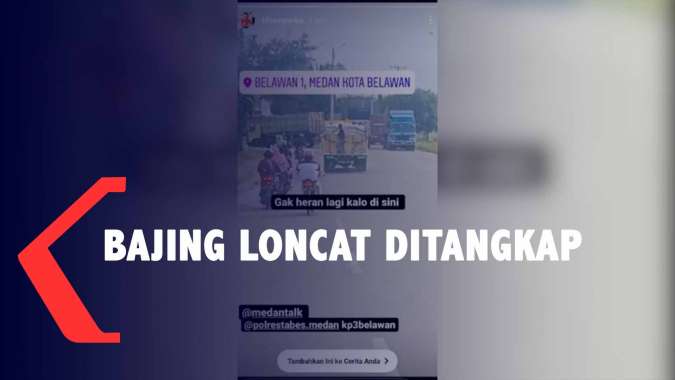 Bajing Loncat yang Aksinya Viral Ditangkap Polisi